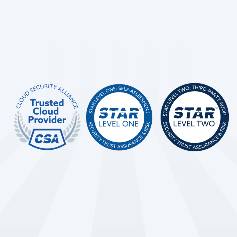 CSA STAR Program - 3 Levels - Cyber Point Solution